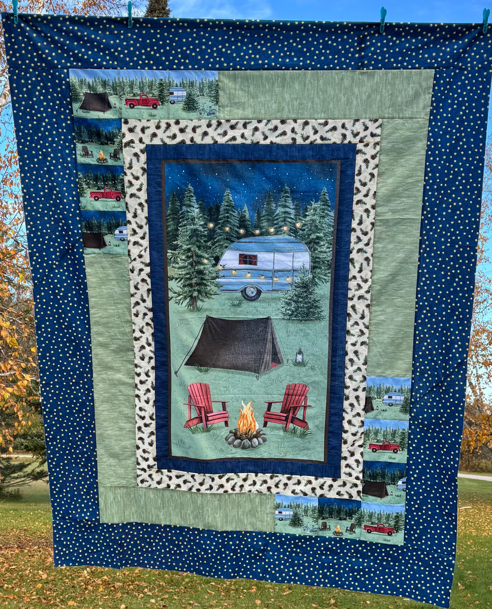 Evergreen Escape Lap Quilt Kit – The Quilting Gnome