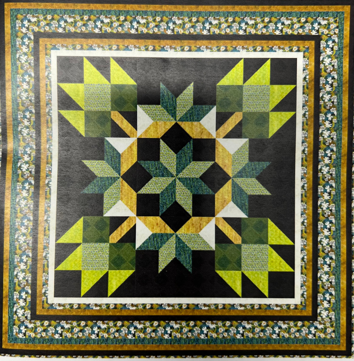 Maple leaf Medallion Lap Quilt Kit – The Quilting Gnome