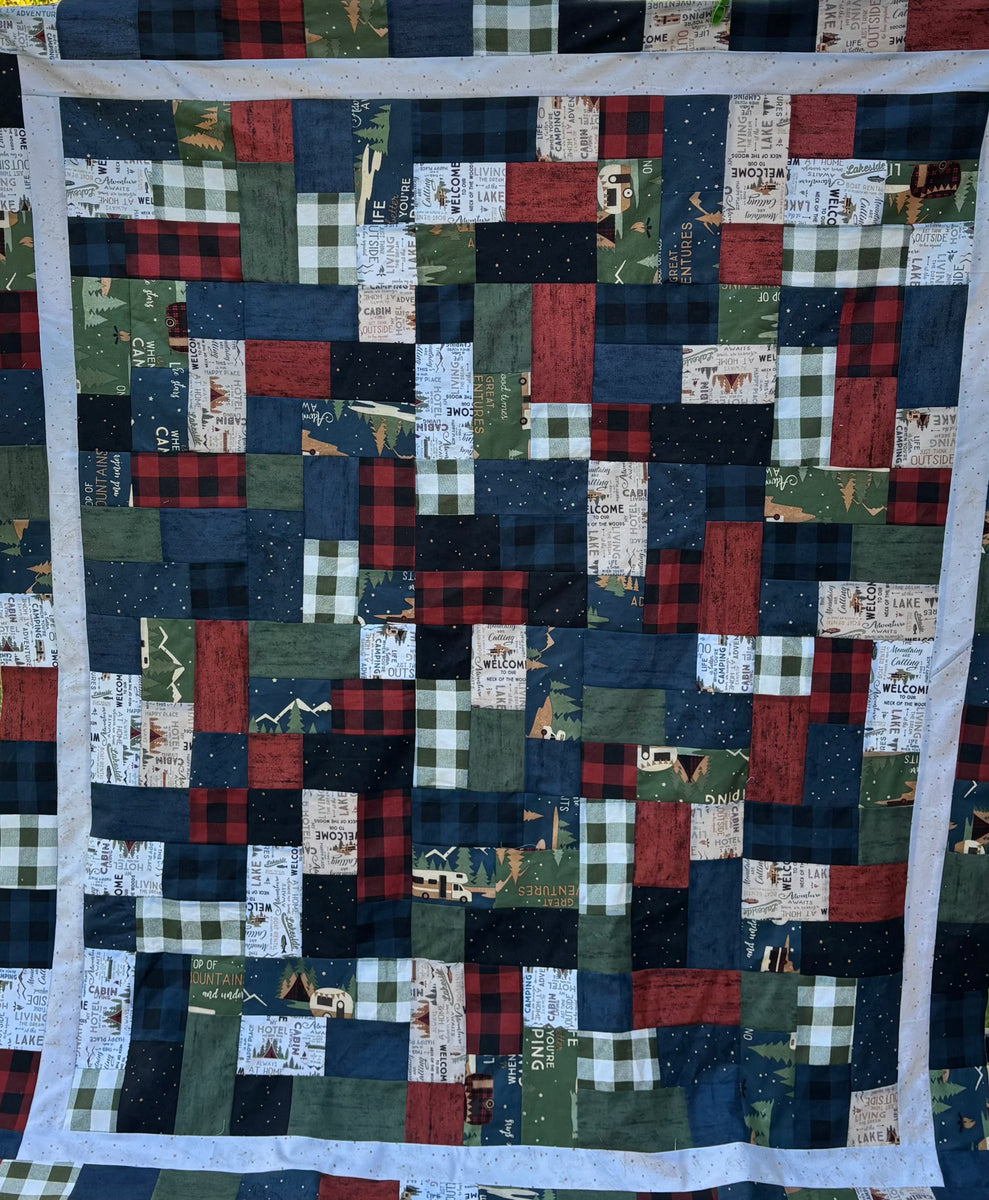 Living the Dream Flannel Quilt Kit – The Quilting Gnome